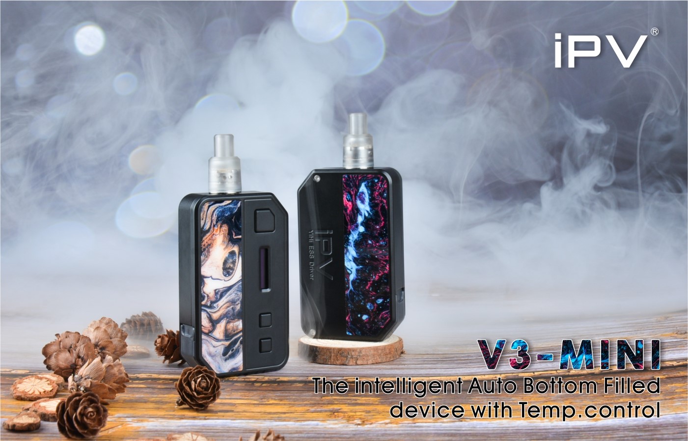 iPV V3-Mini Pod System, pioneer 4 u, auto-feeding, squonk, all-in-one ...