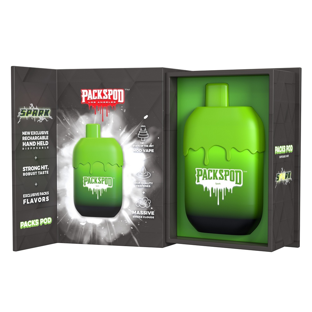 PacksPod 5000 Disposable 5%, packwoods