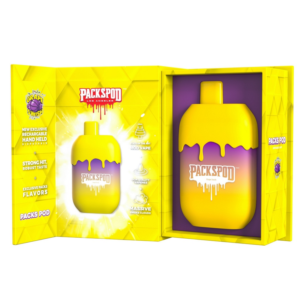 PacksPod 5000 Disposable 5%, packwoods