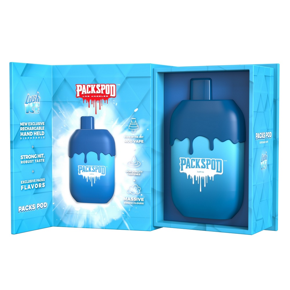 PacksPod 5000 Disposable 5%, packwoods