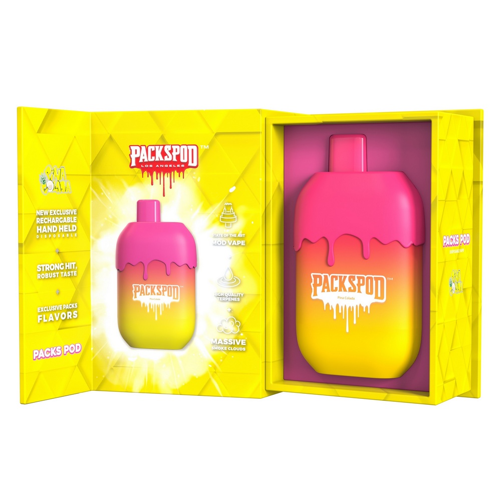 PacksPod 5000 Disposable 5%, packwoods