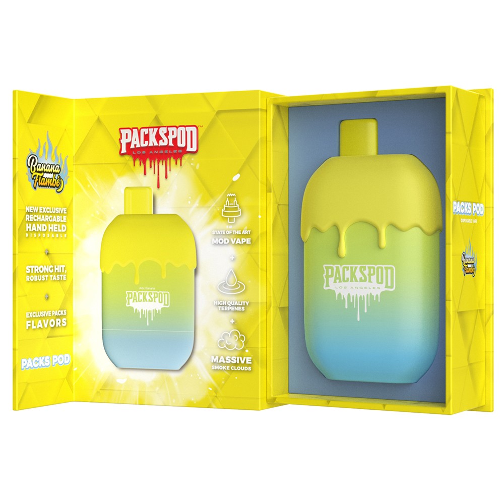 PacksPod 5000 Disposable 5%, packwoods