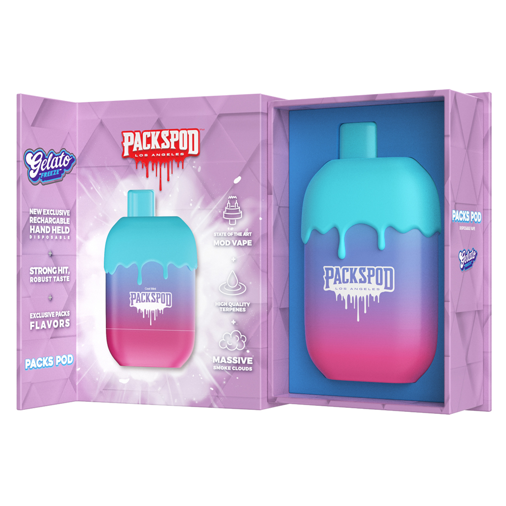 PacksPod 5000 Disposable 5%, packwoods