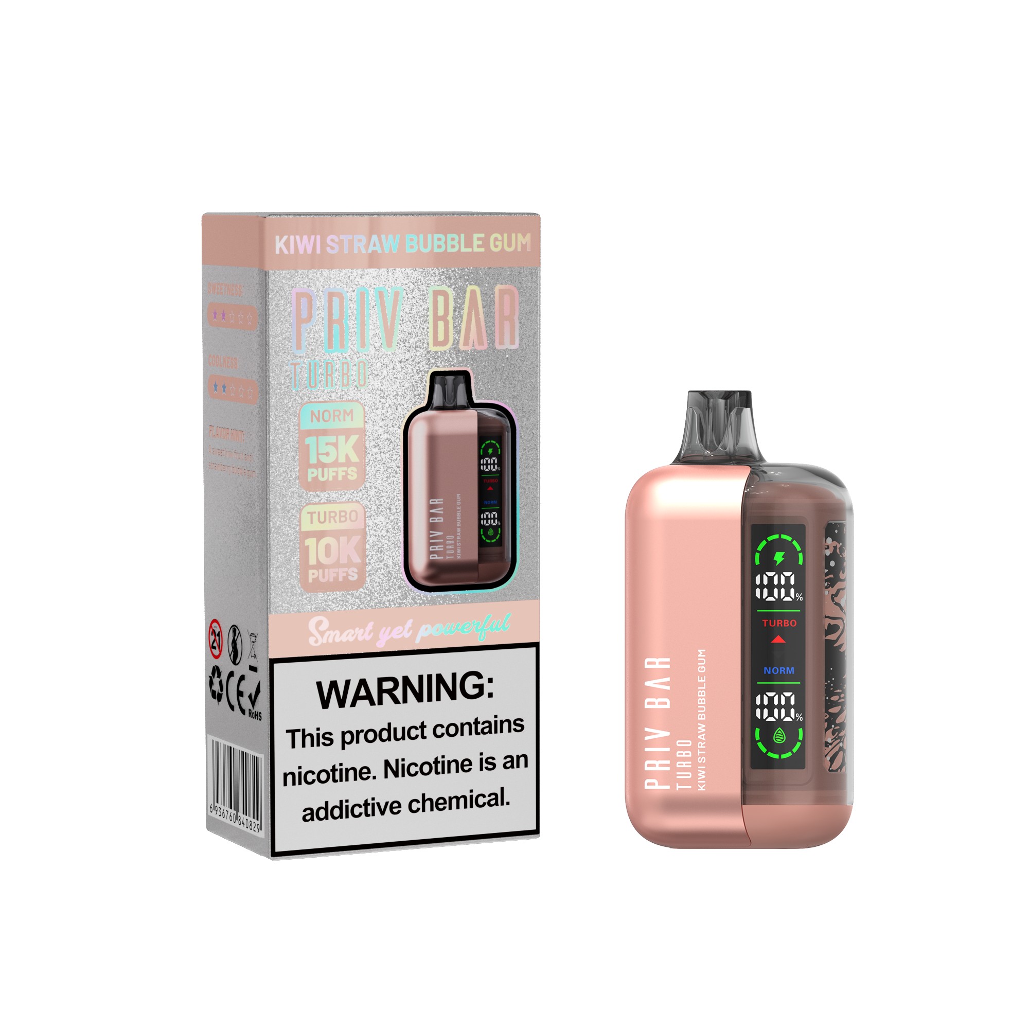 PRIV Bar Turbo Disposable 5%
