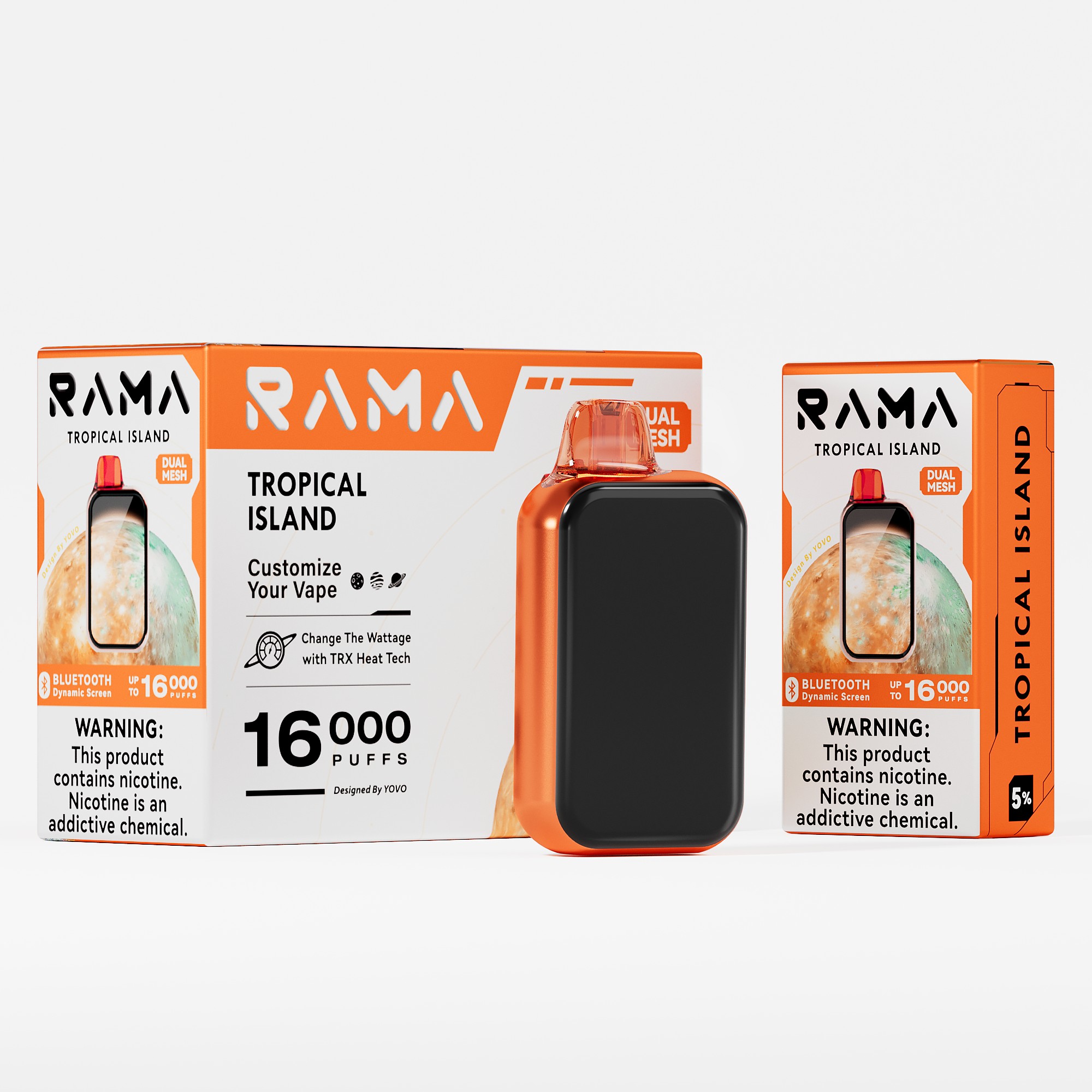 RAMA 16000 Disposable 5%, rama tl16000, rama 16k, yovo