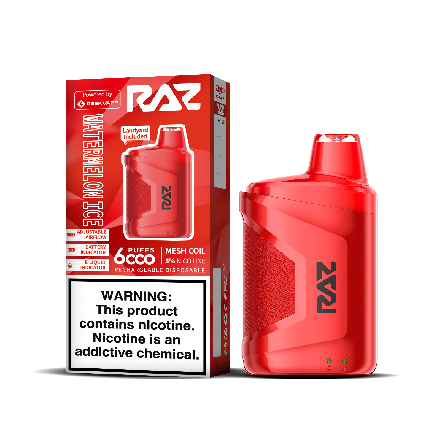RAZ CA6000 Disposable 5%