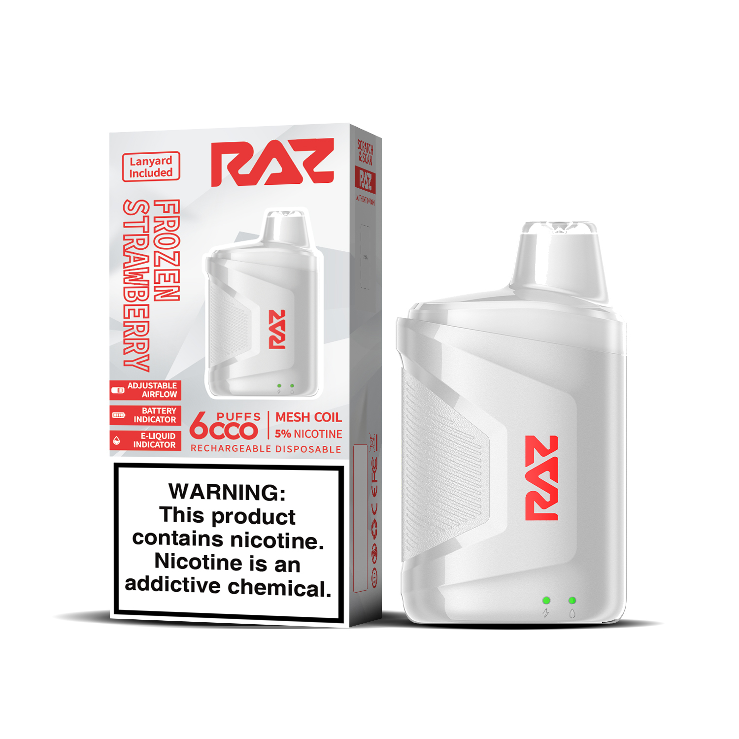 RAZ CA6000 Disposable 5%, raz disposable