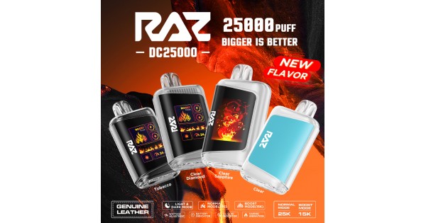 RAZ DC25000 Disposable 5%, raz dc25k, raz disposable
