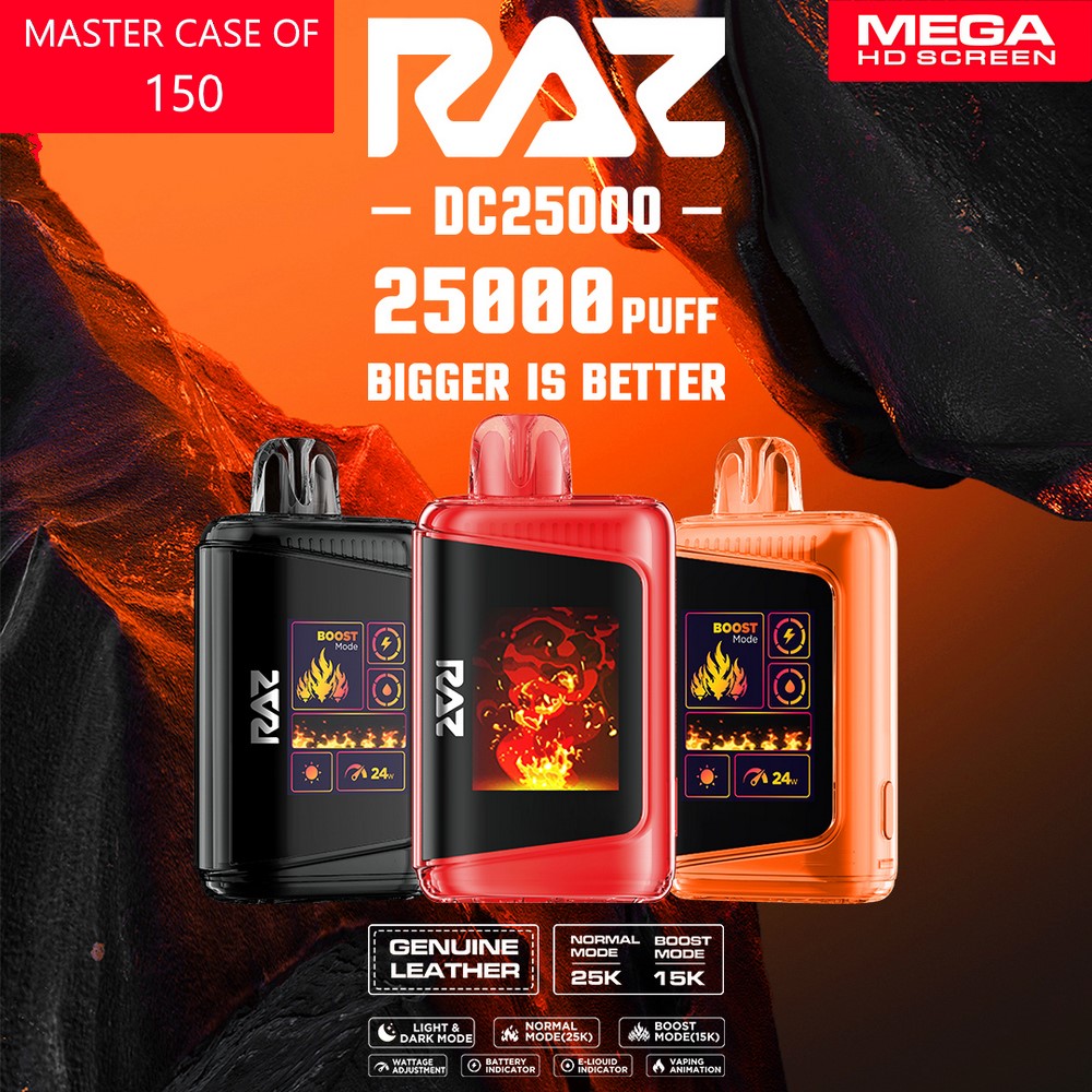 RAZ LTX 25K Disposable 5%, raz ltx25000, raz dc25000, raz dc25k, raz ...