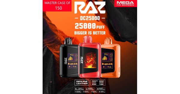 RAZ DC25000 Disposable 5%, raz dc25k
