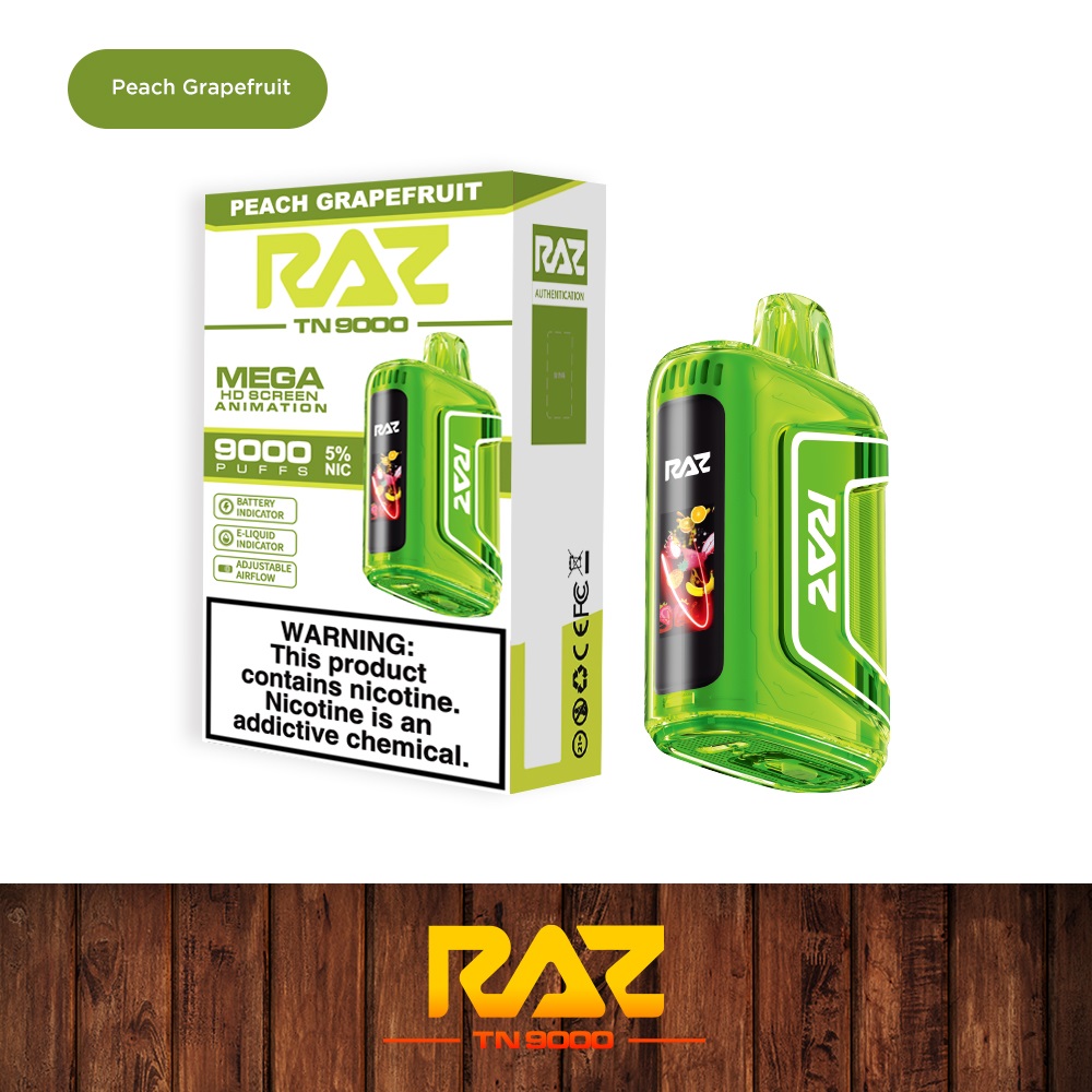 RAZ TN9000 Disposable 5%, raz disposable, raz mega, raz 2