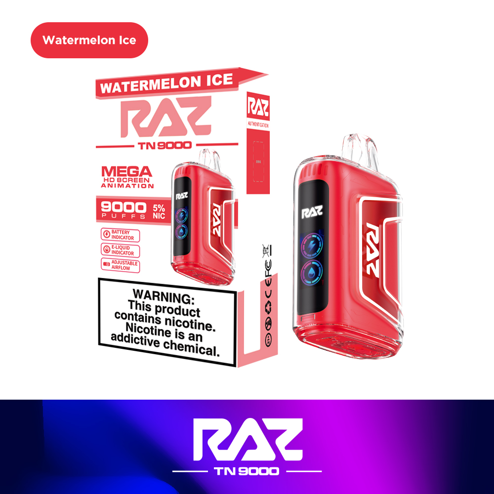 RAZ TN9000 Disposable 5%, raz disposable, raz mega, raz 2