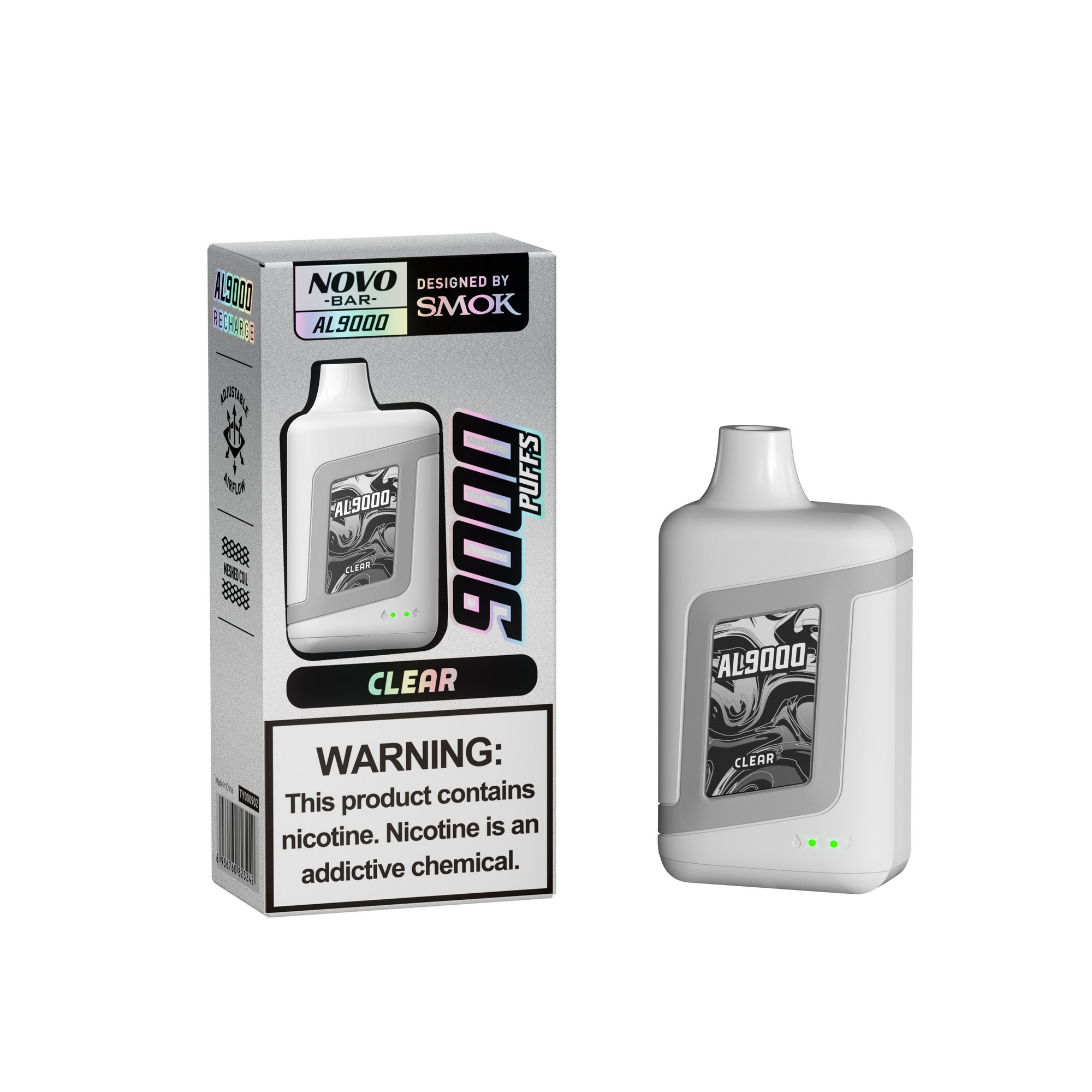 Novo Bar AL9000 Disposable 5%, smok, 2deal