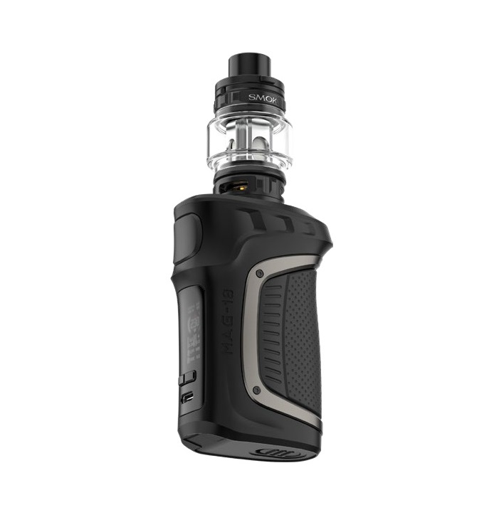 SmokTech MAG-18 Kit, tfv18 tank, tfv18 coils 3pk, dual 18650, dual battery