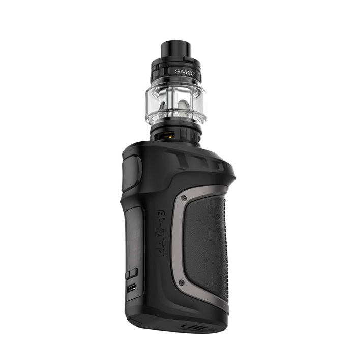 SmokTech MAG-18 Kit, tfv18 tank, tfv18 coils 3pk, dual 18650, dual battery