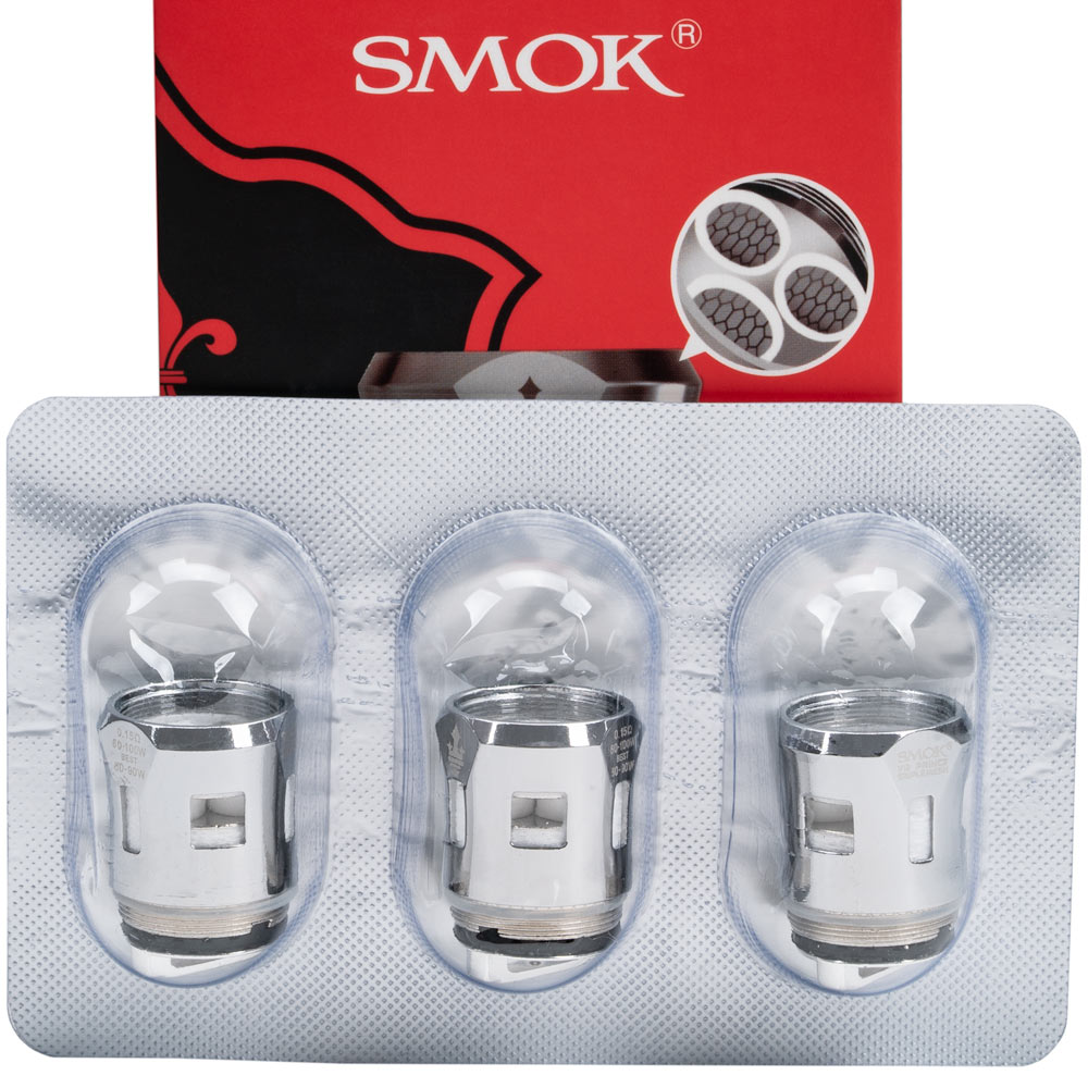 SmokTech TFV12 Cloud Beast PRINCE 3pk Coils, Q4, M4, STRIP, X6, T10 ...