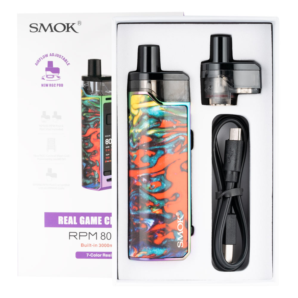 SmokTech RPM80 Pod Mod Kit, smok, rpm 80, internal battery, rpm coils ...