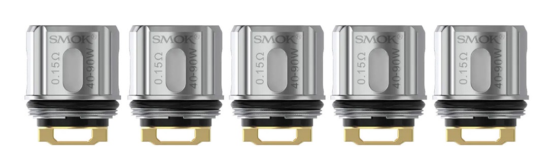 SmokTech TFV9 Meshed Coils 5pk, smok, scar-18 kit, scar 18, tfv9 tank ...