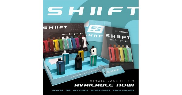 SHIIFT TIIRBO 9000 Starter Bundle, shiift tiirbo 9000 disposable 5%, 2deal