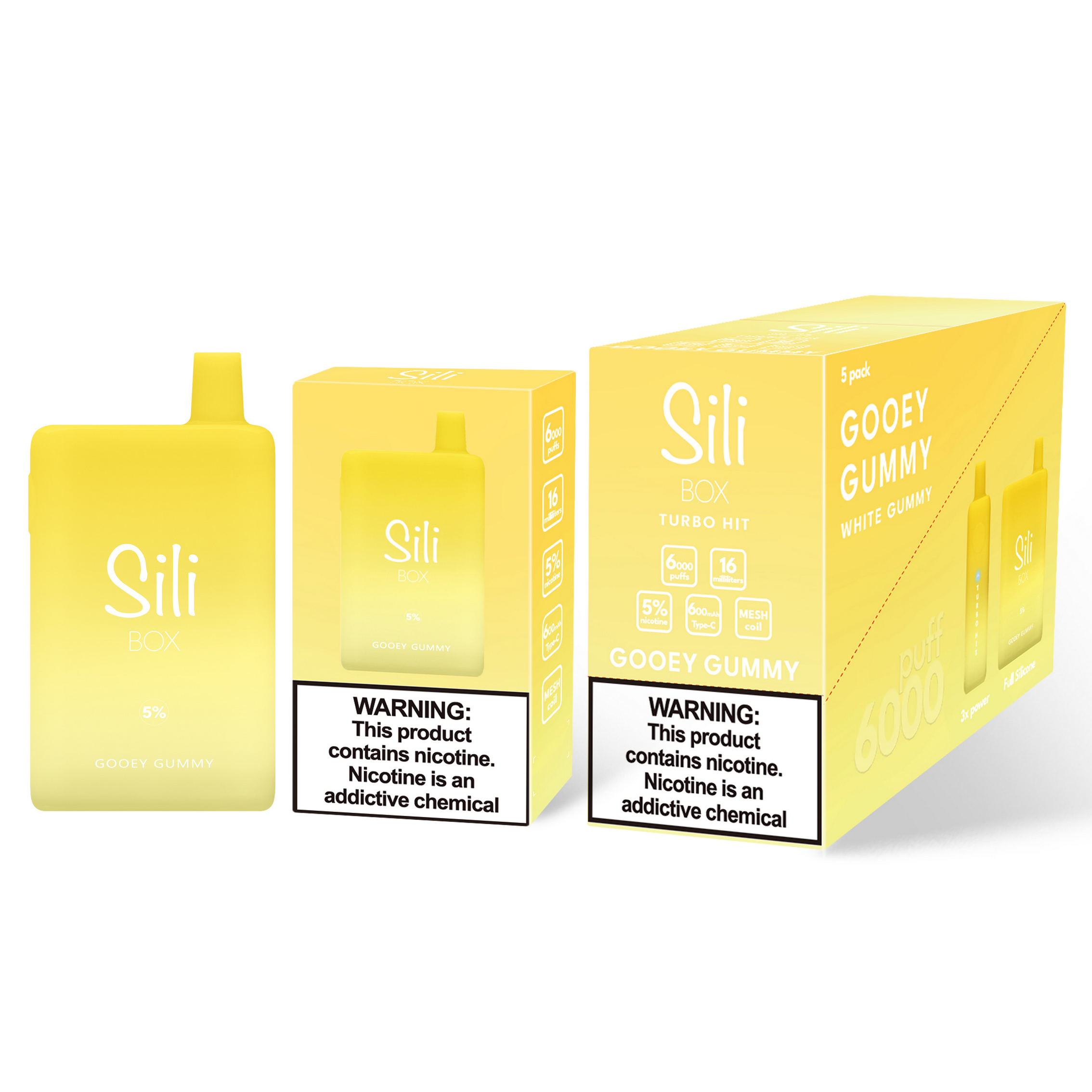 Sili Box 6000 Disposable 5%