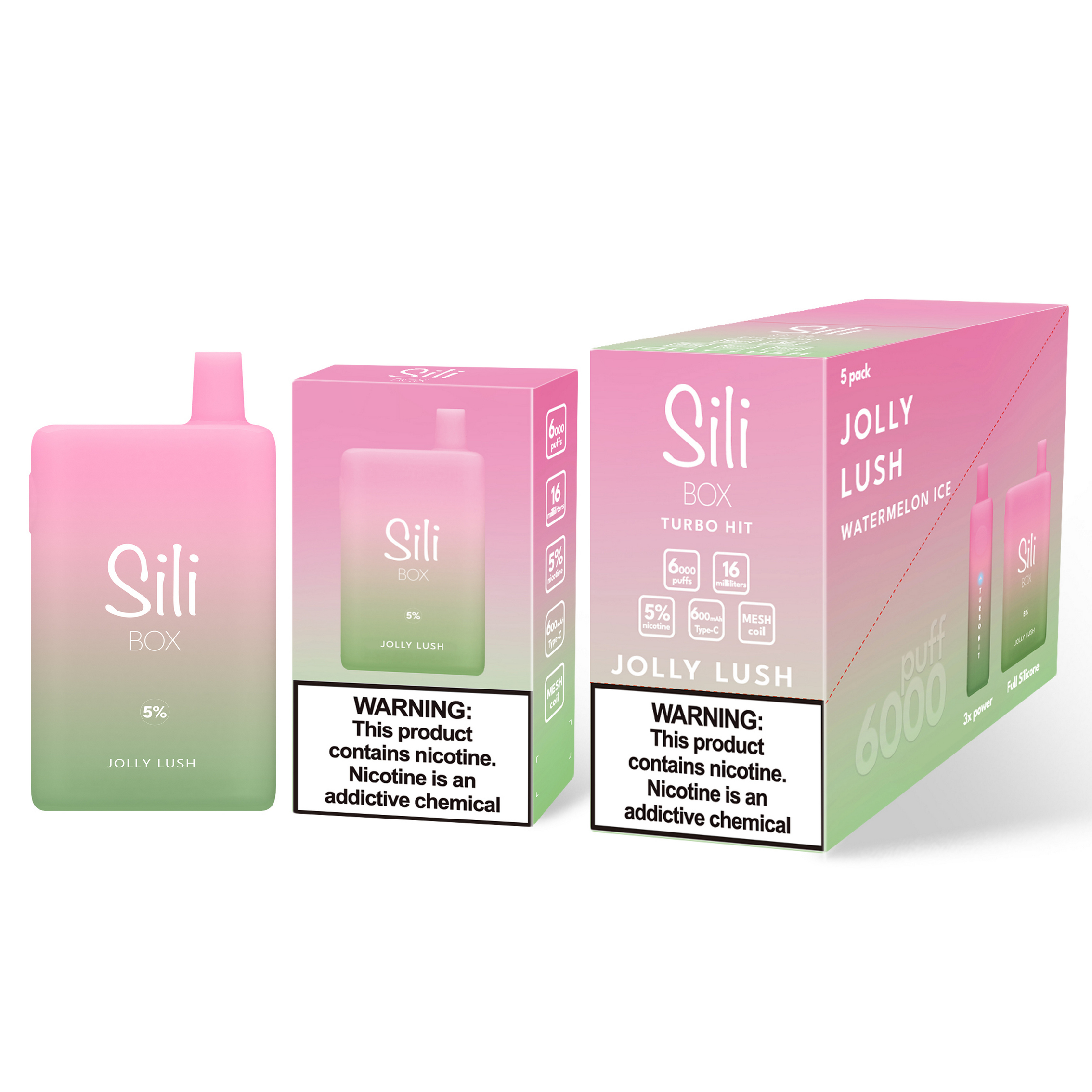 Sili Box 6000 Disposable 5%