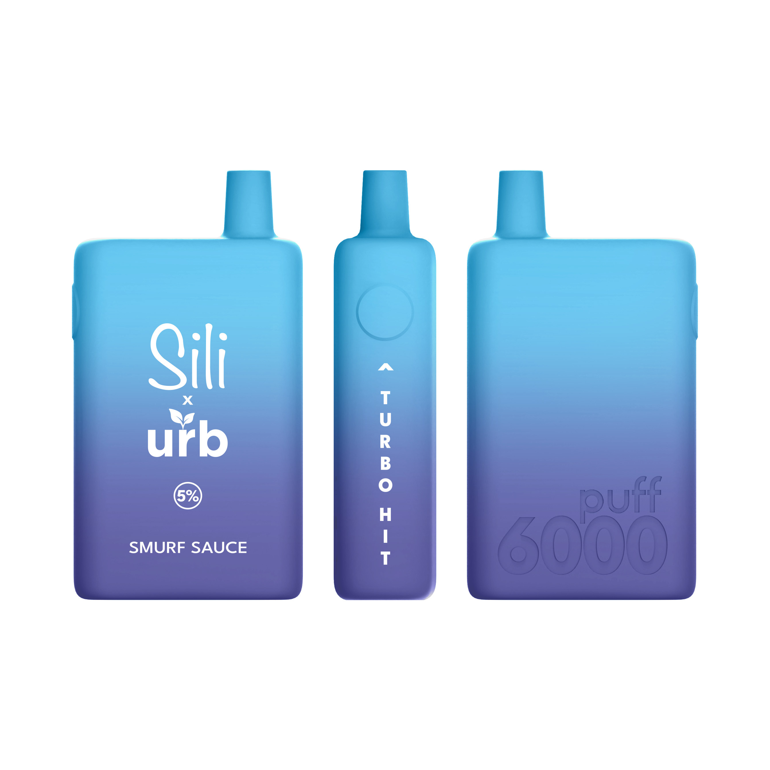 Sili x Urb 6000 Disposable 5%, sili box 6000, turbo hit