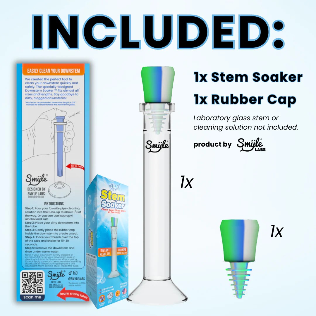 The Downstem Soaker by Smyle Labs, thc, dry herb, flower, wax, dab ...