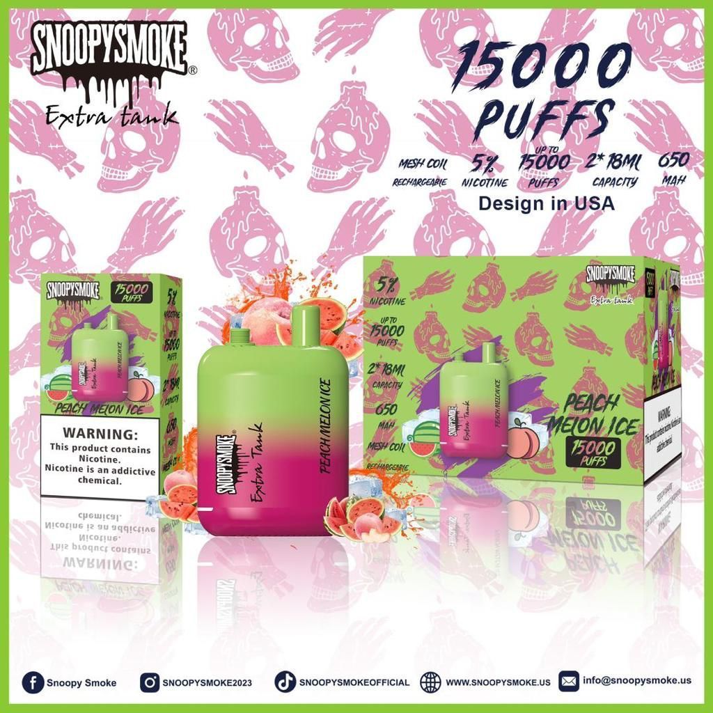 Snoopy Smoke 15000 Disposable 5%