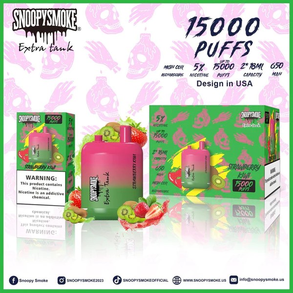 Snoopy Smoke 15000 Disposable 5%