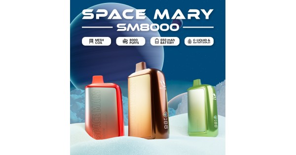 Space Mary SM8000 Disposable 5%