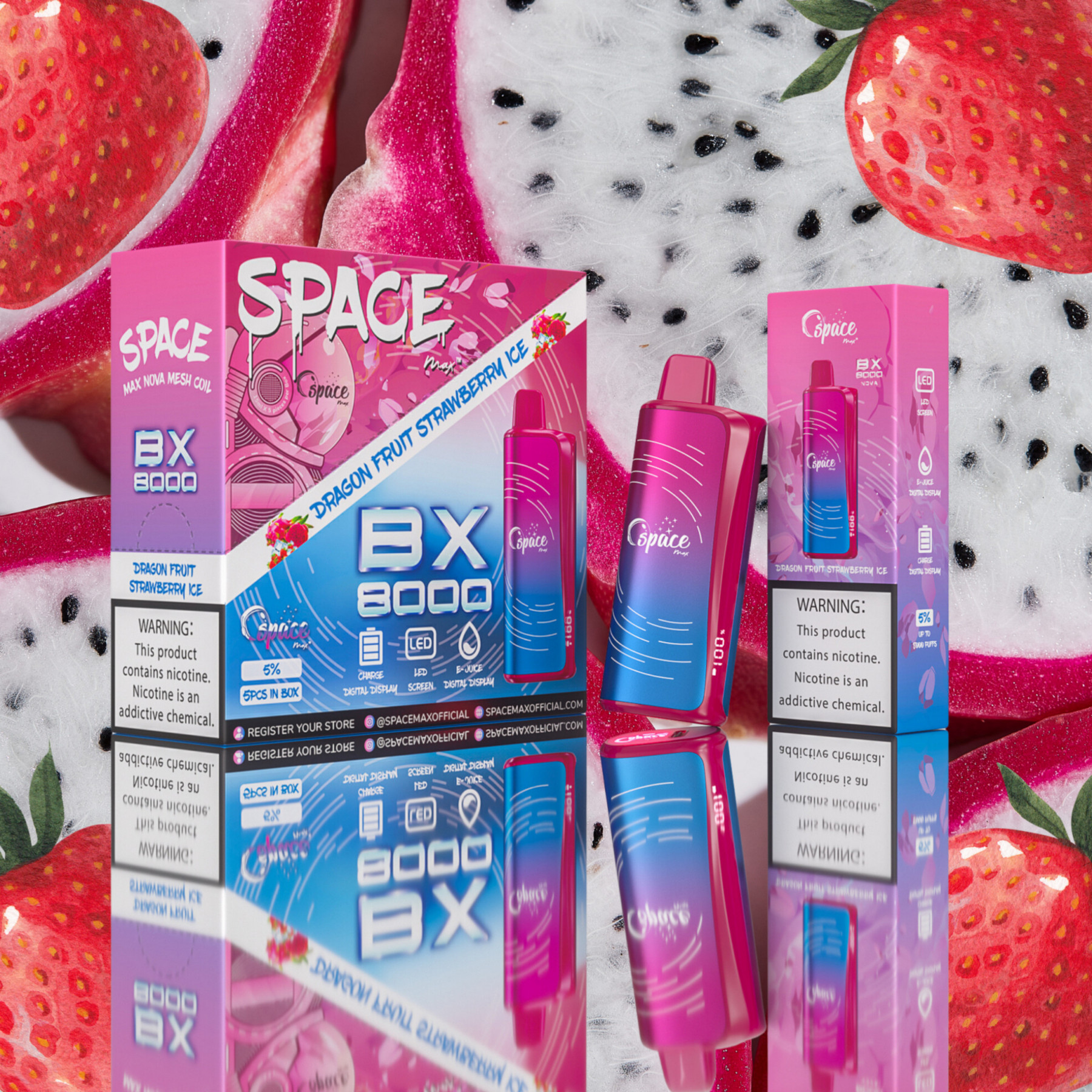 SpaceMax BX8000 Disposable 5%, 2deal