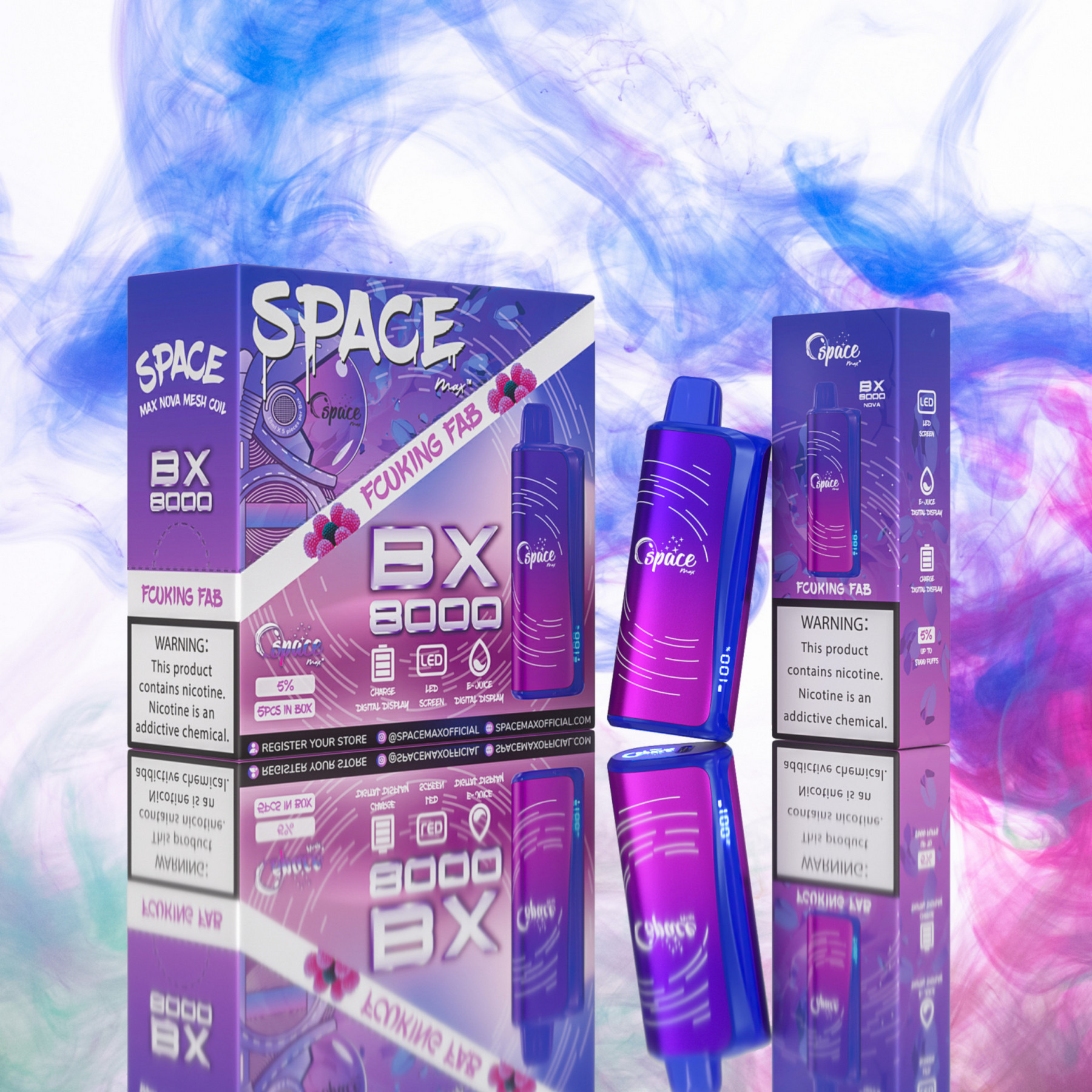 SpaceMax BX8000 Disposable 5%, 2deal