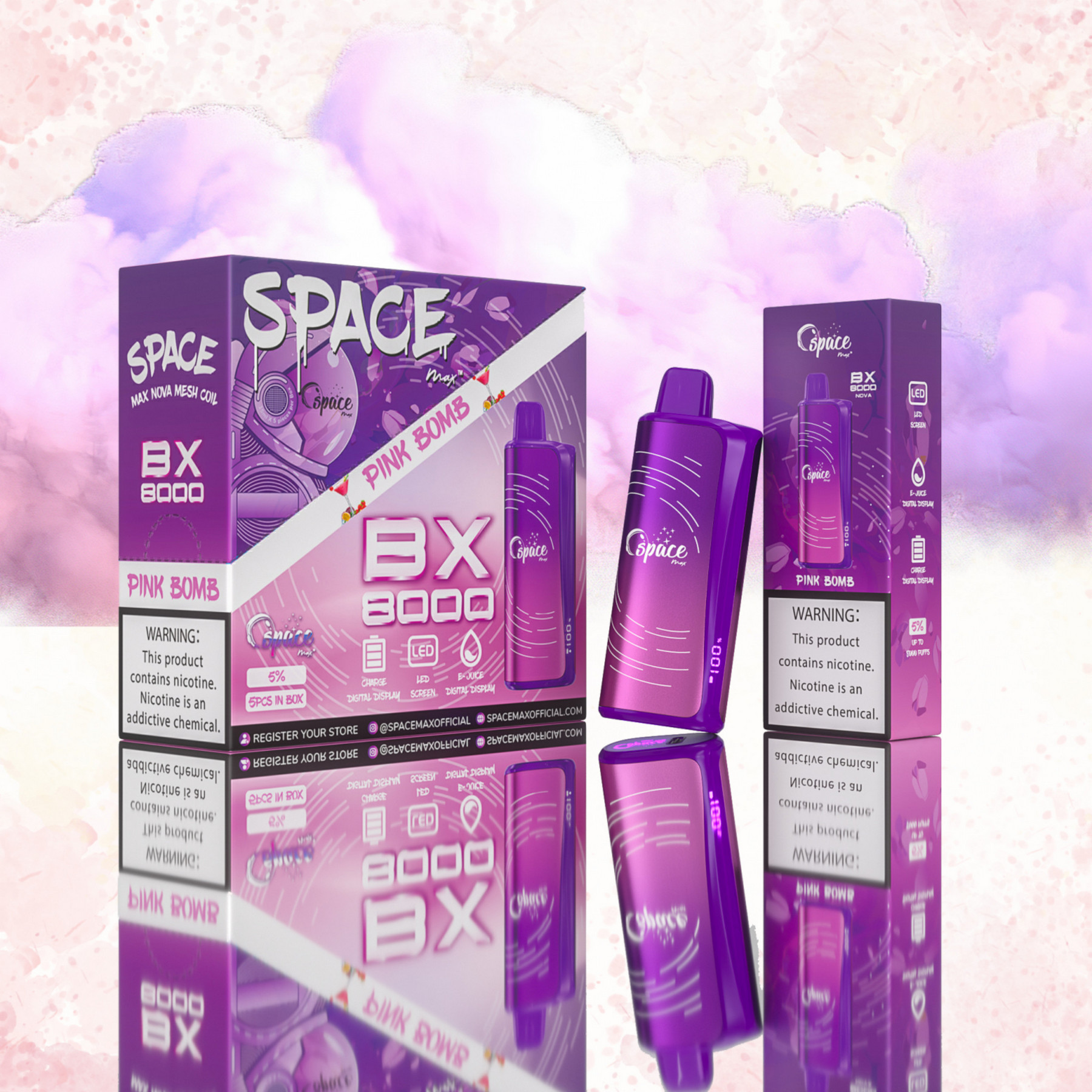 SpaceMax BX8000 Disposable 5%, 2deal