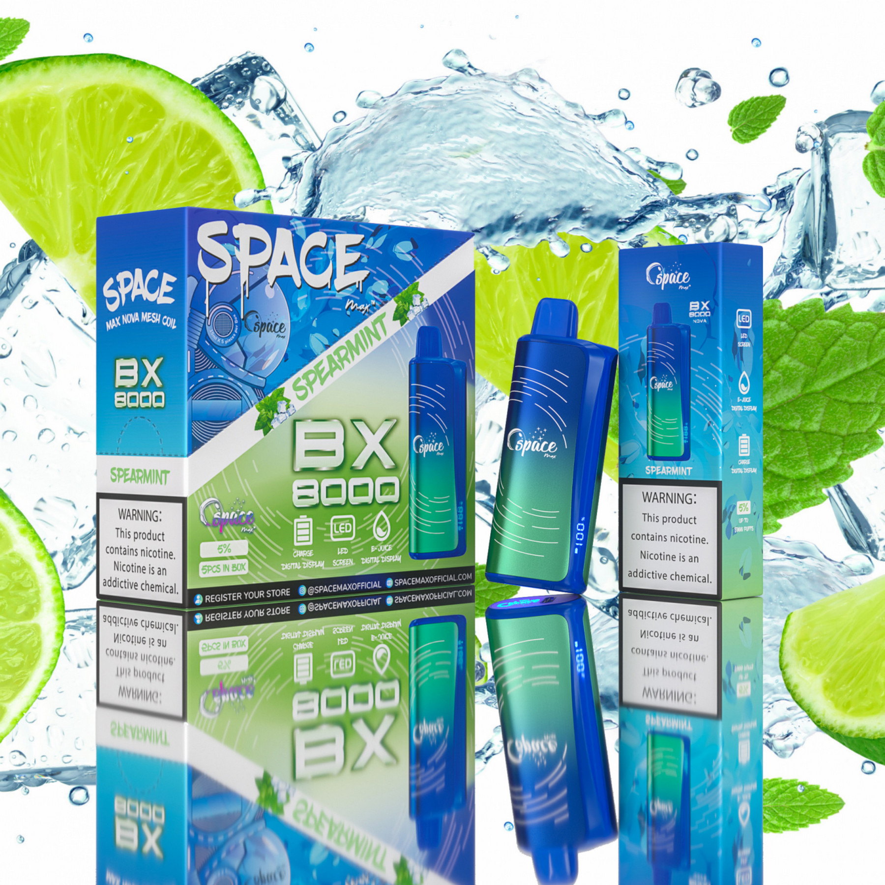SpaceMax BX8000 Disposable 5%, 2deal