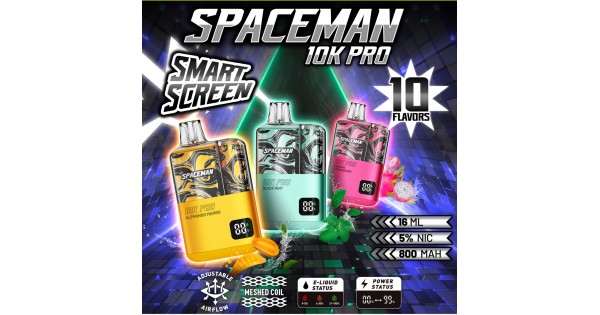 Spaceman 10K Pro Disposable 5%