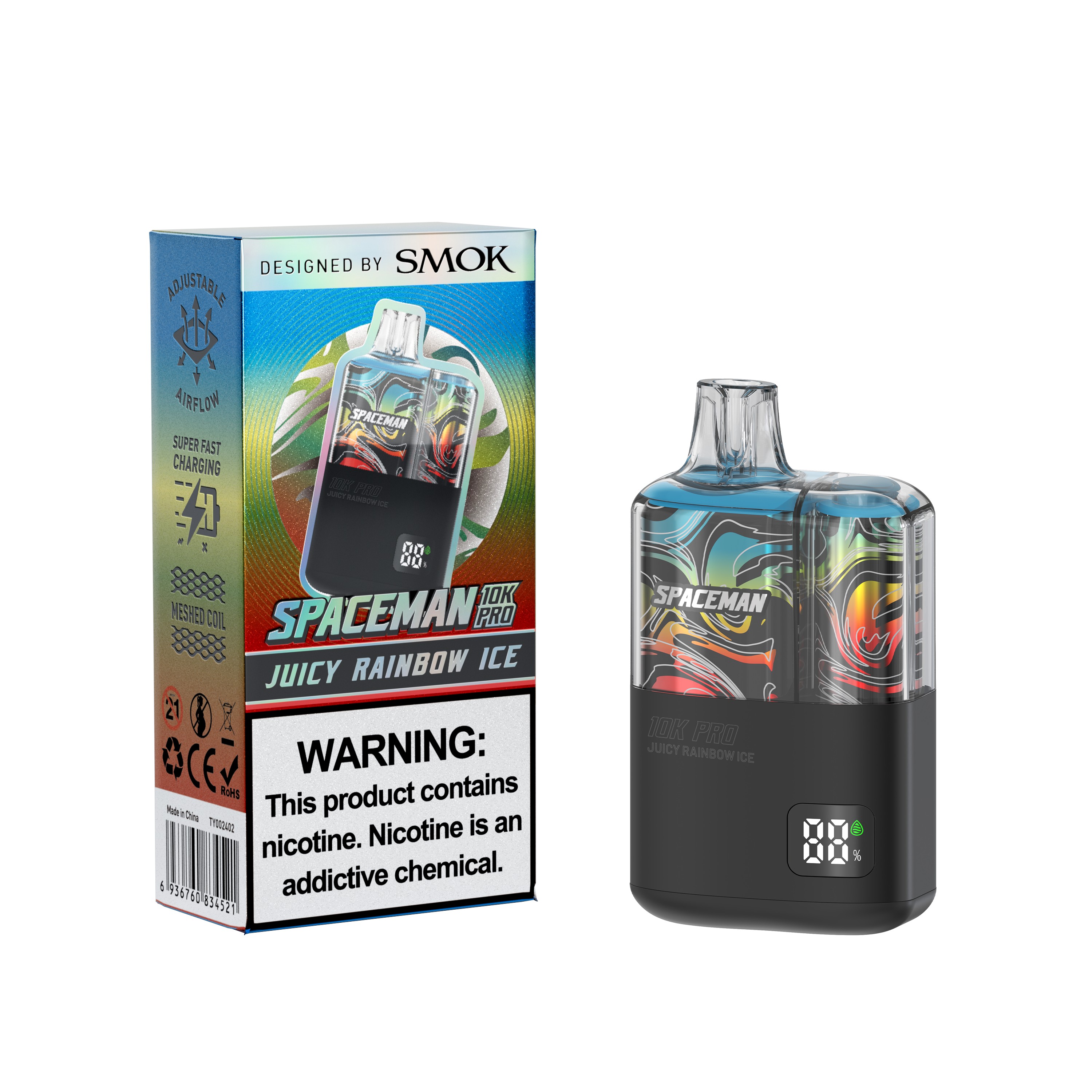 Spaceman 10K Pro Disposable 5%