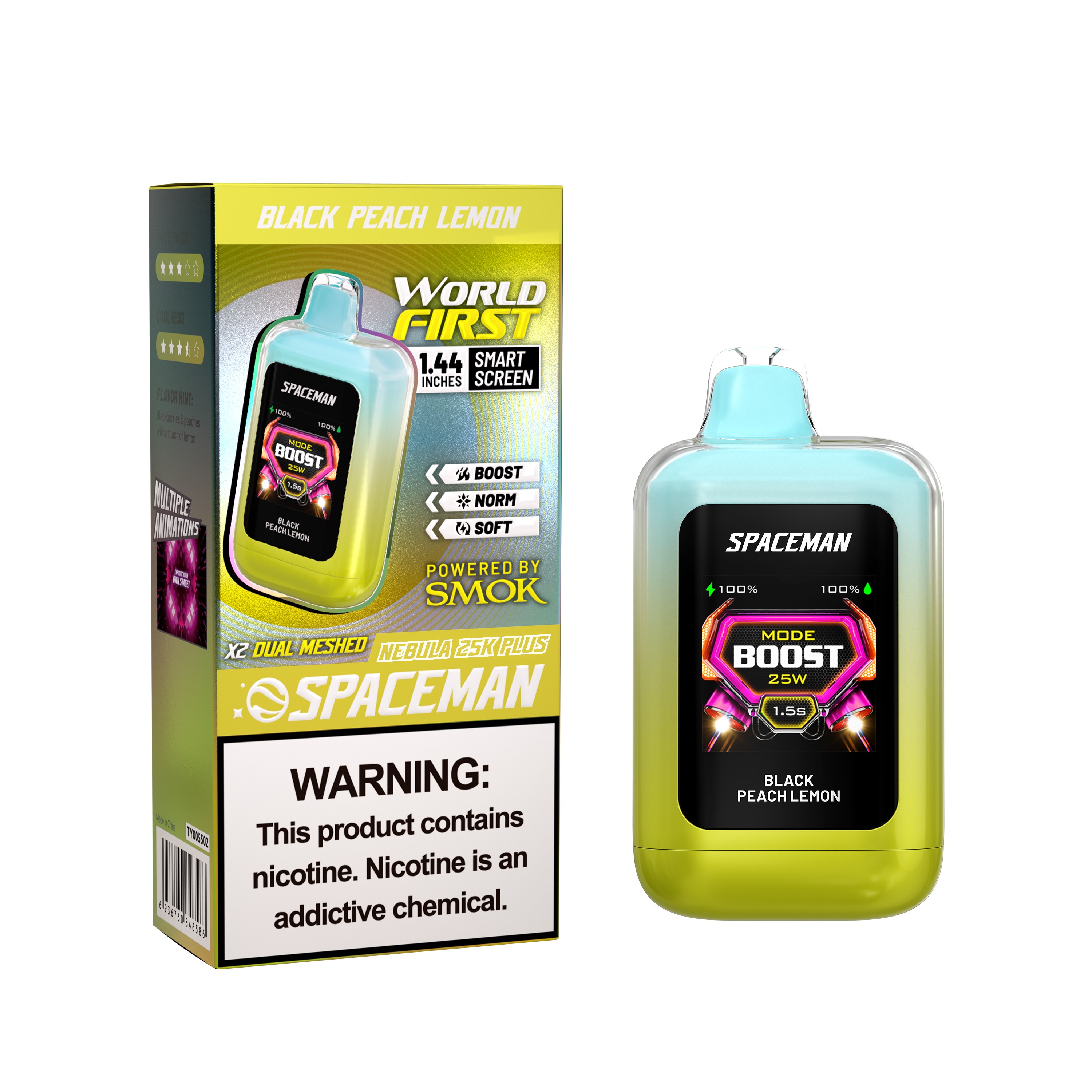 Spaceman Nebula 25K Plus Disposable 5%