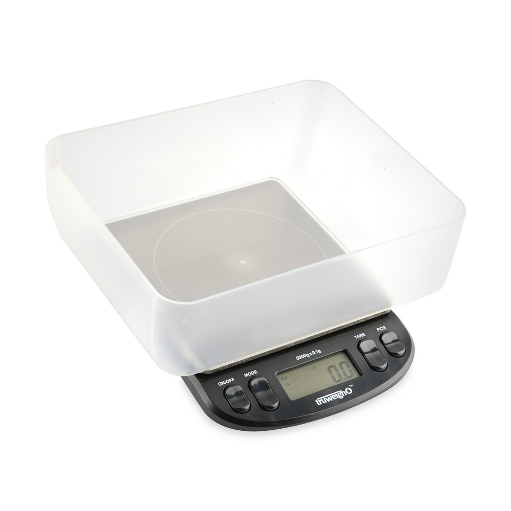 Truweigh Intrepid Series Compact Bench Scale w/ Bowl, thc, , dry herb ...