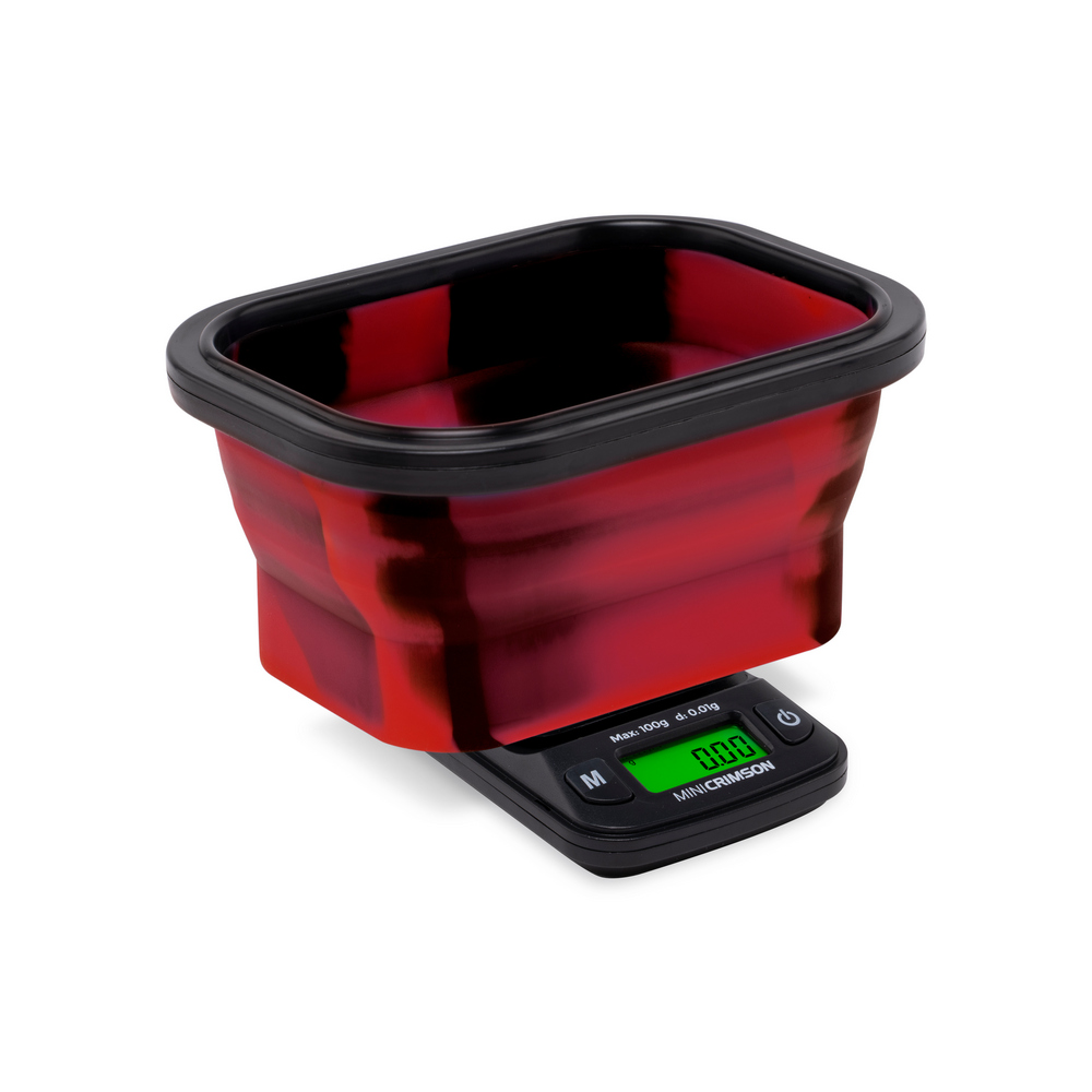 Truweigh Mini Crimson Collapsible Bowl Scales - 100g x 0.01g, thc ...