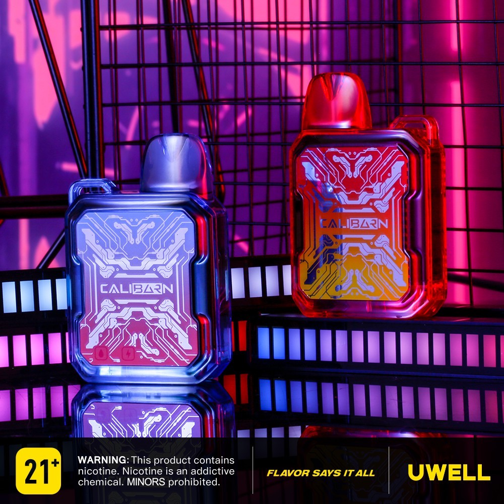 Caliburn Bar B6000 Disposable 5%, uwell