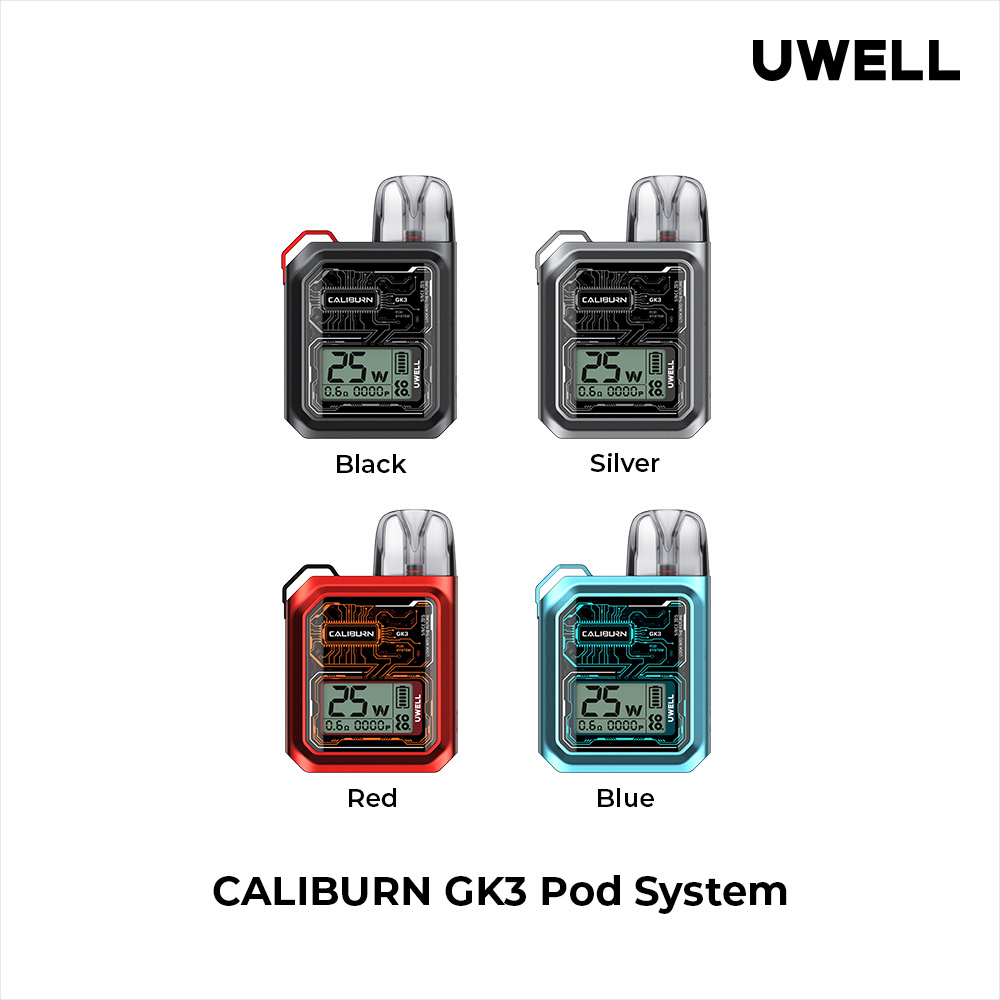 Uwell Caliburn GK3 Pod Kit, caliburn g3 refillable pods
