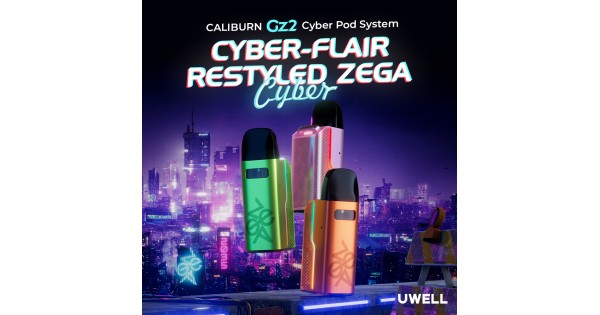 Uwell Caliburn GZ2 Cyber Pod Kit, caliburn g2 empty cartridges ...