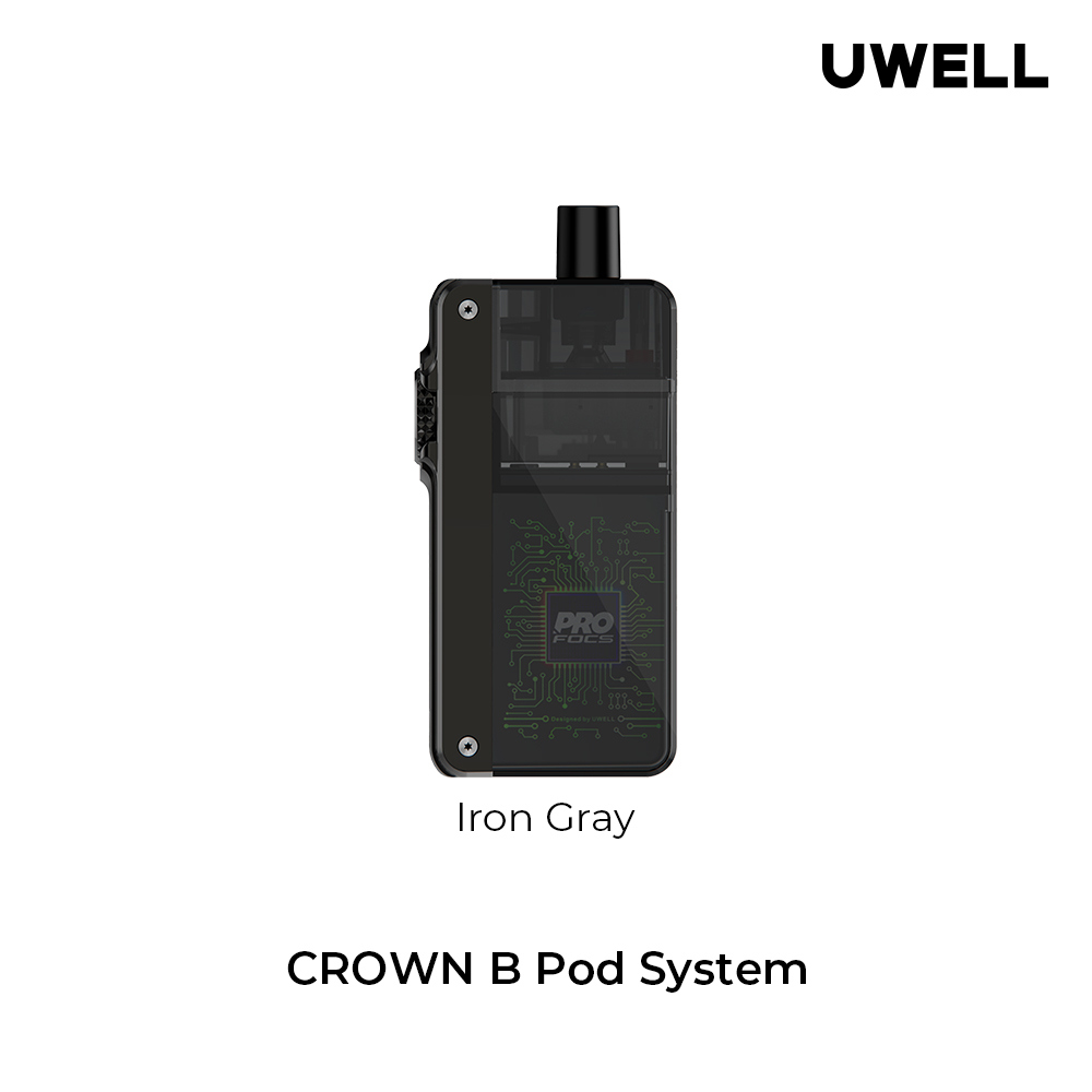 Uwell Crown B Pod System, crown b pod kit, crown b empty cartridge, pa ...