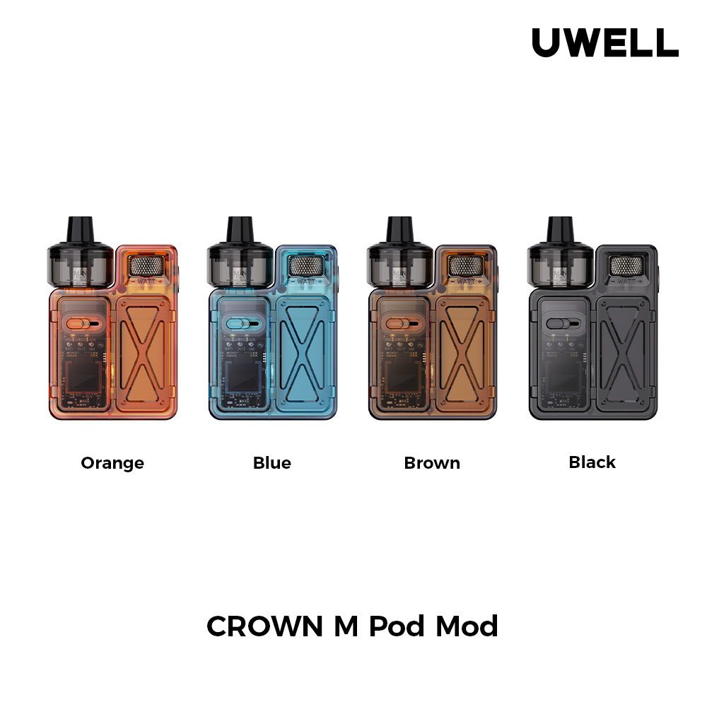 Uwell Crown M Pod Mod Kit, crown m coils 4pk