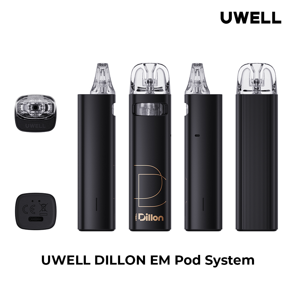 Uwell Dillon EM Pod Kit, dillon em integrated coil cartridges