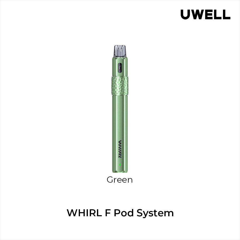 Uwell Whirl F Pod Kit, whirl f refillable 1.2Ω pods 4pk, internal battery
