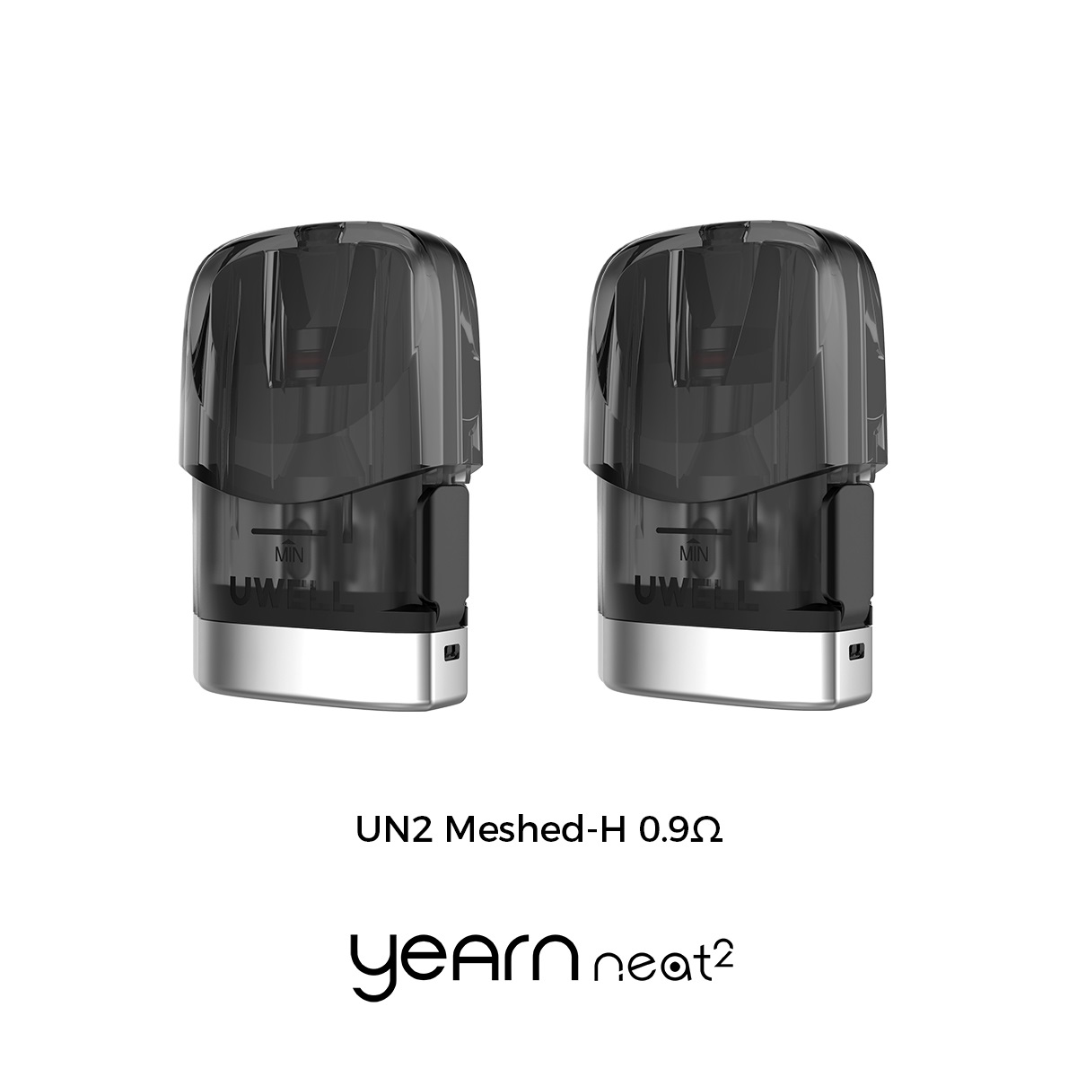 Uwell Yearn Neat 2 Pods 2pk, yearn neat 2 kit, un2 meshed-h 0.9Ω