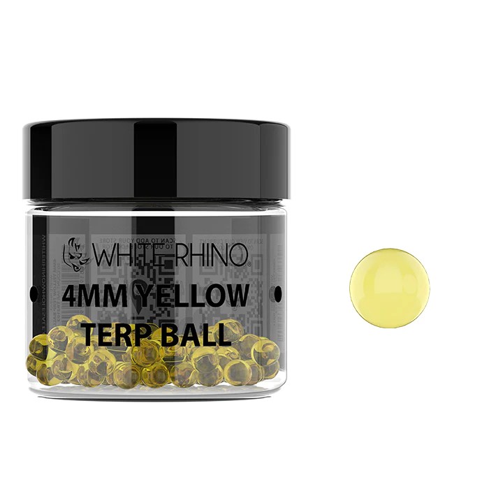 White Rhino 4mm Terp Balls 50ct, unik distribution, thc, , wax, dab ...