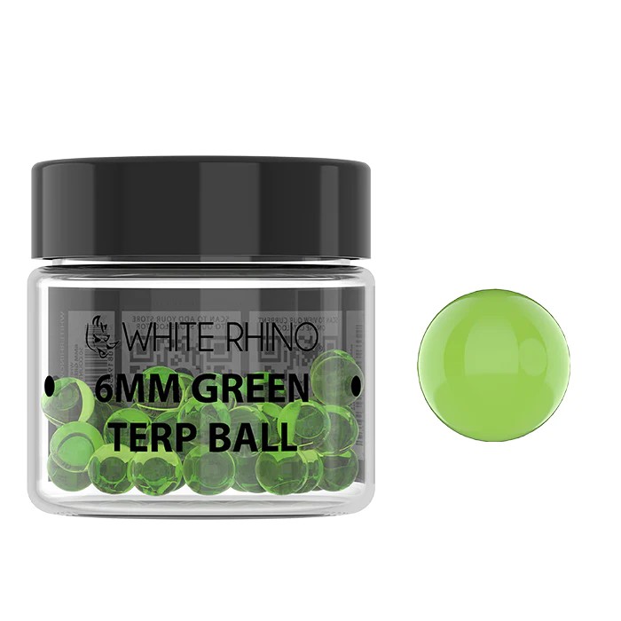 White Rhino 6mm Terp Balls 50ct, unik distribution, thc, , wax, dab ...