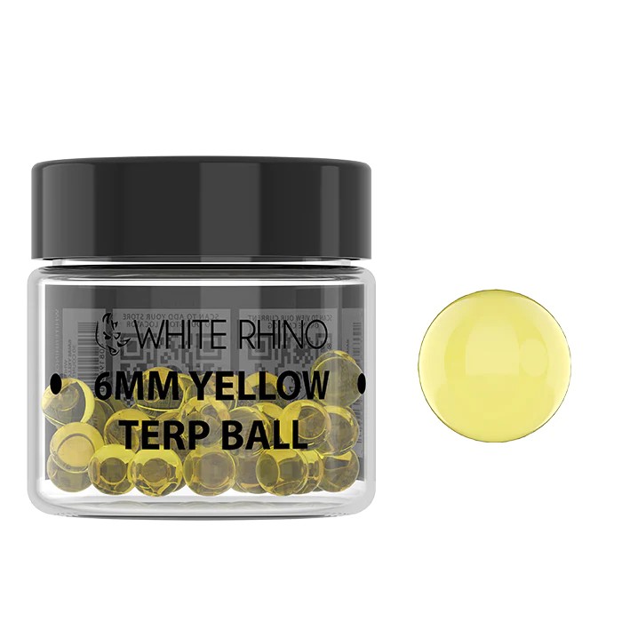 White Rhino 6mm Terp Balls 50ct, unik distribution, thc, , wax, dab ...